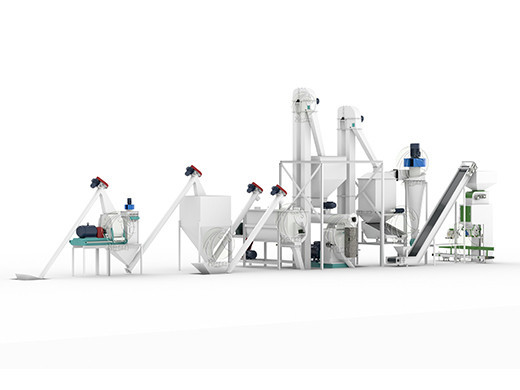 3-4T/H Feed Pellet Mills | Feed Pellet Line for Sale
