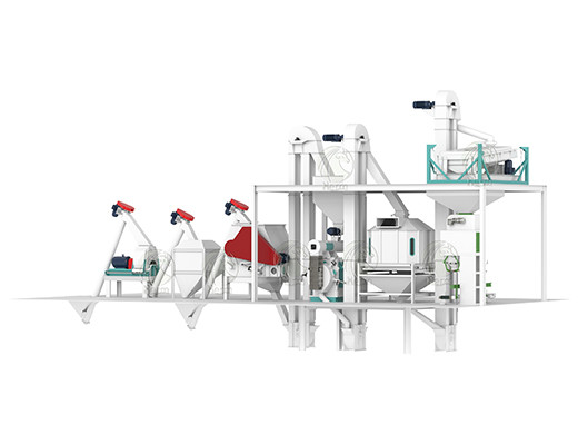 3-4T/H Feed Mill Production Line | Feed Mill Plant for Sale