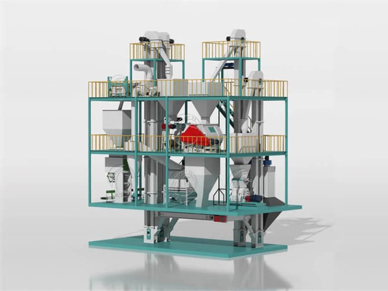 5-7T/H Feed Production Mill Machine | Animal Feed Mills for Sale