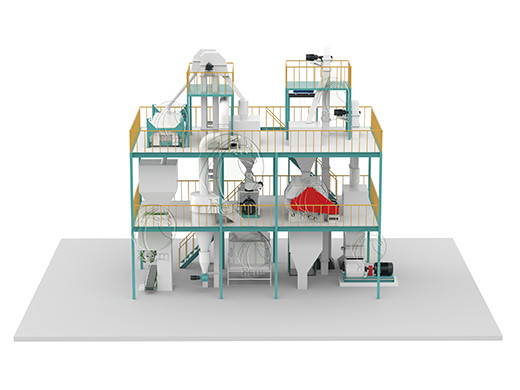 5-7T/H Feed Production Mill Machine | Animal Feed Mills for Sale